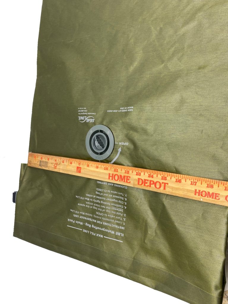 USMC Mac Sack Dry Bag, Waterproof - Omahas Army Navy Surplus