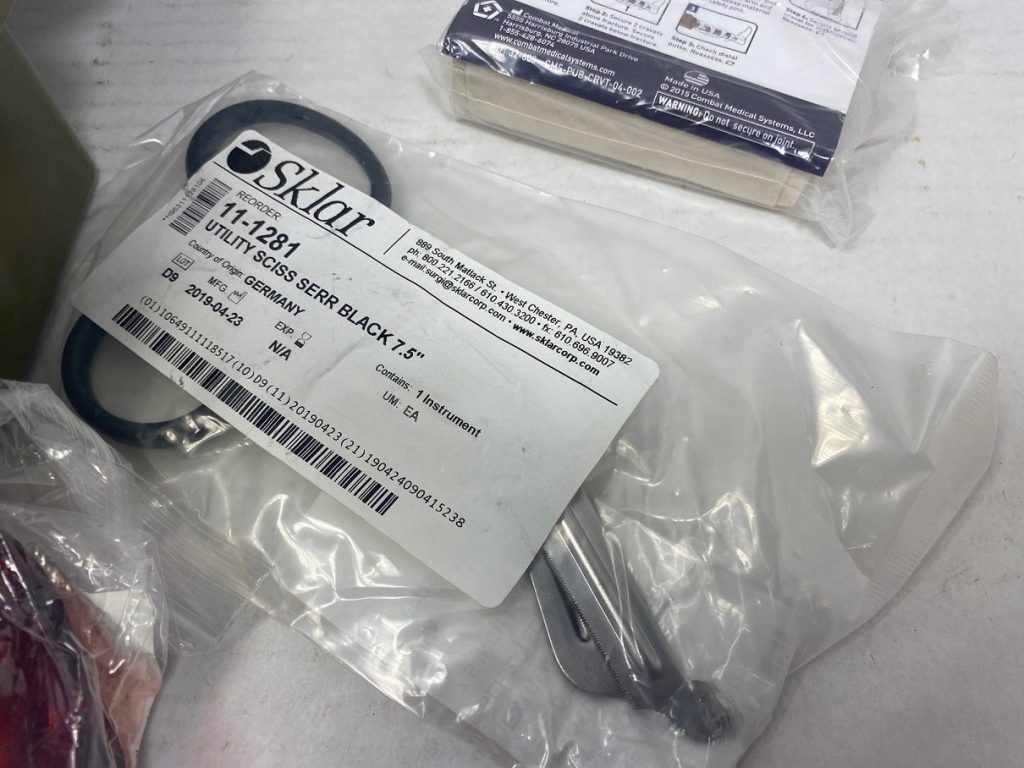 First Aid Kit Box , Complete - Omahas Army Navy Surplus