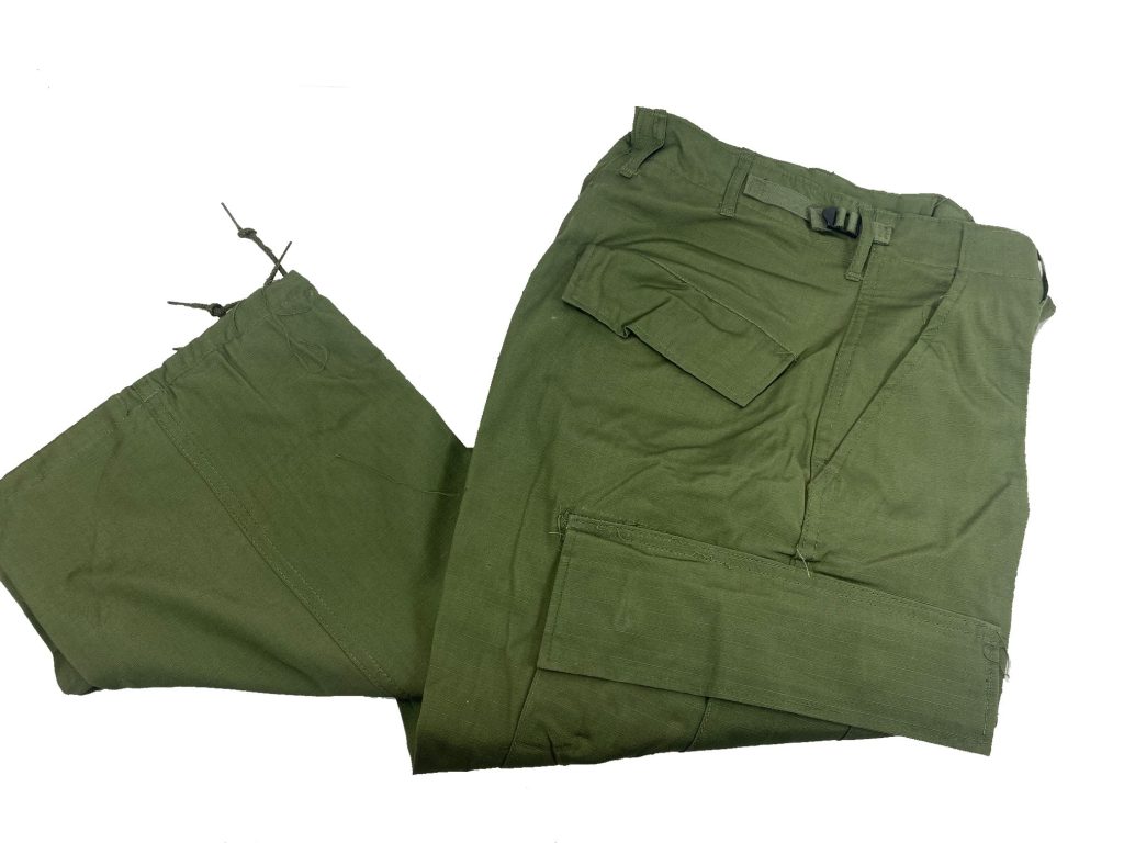 Vietnam Jungle Fatigue Pants, X-Small Short