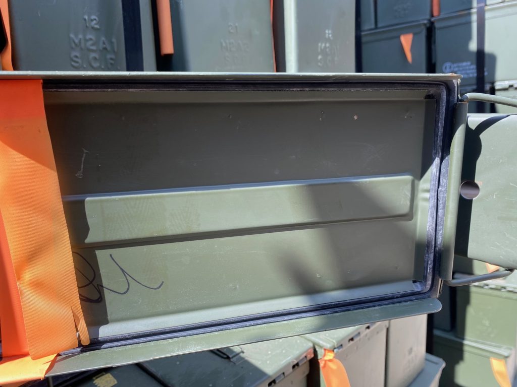 50 Cal Ammo Boxes, Better (PALLET) - Omahas Army Navy Surplus