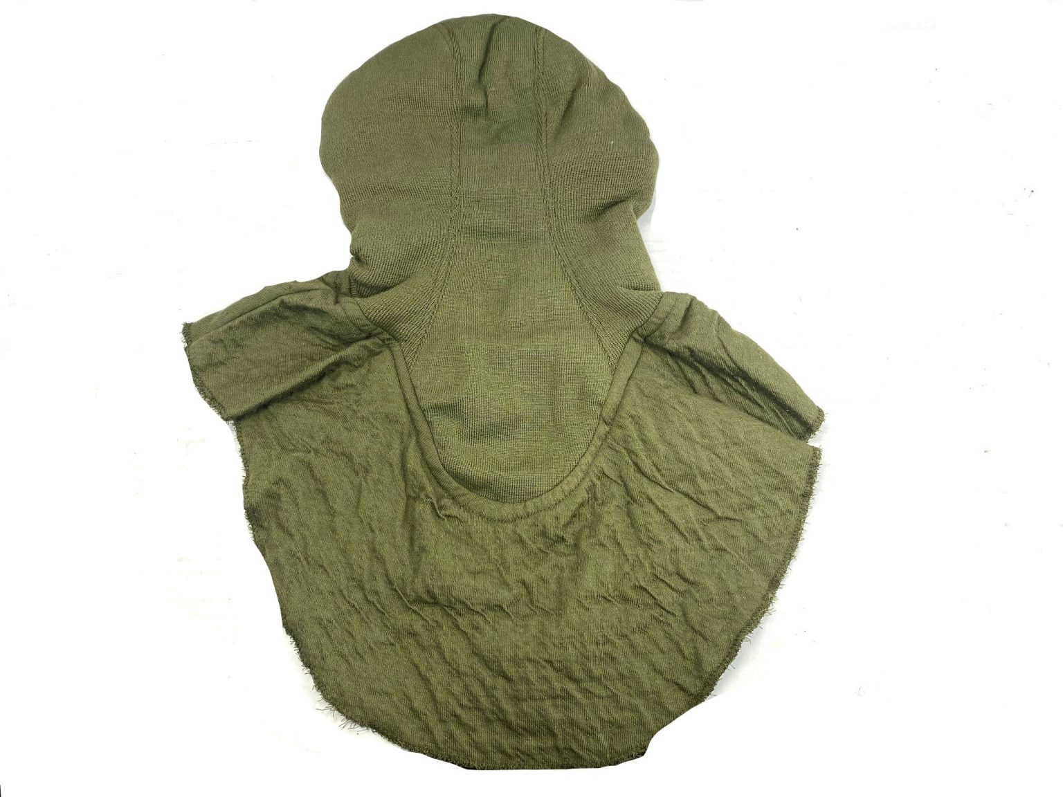 CVC Tanker Hood, Balaclava O.D., used - Omahas Army Navy Surplus