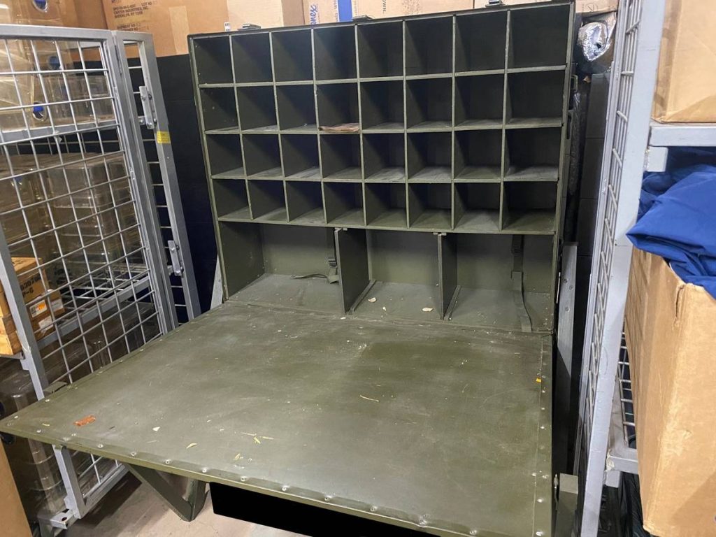 Portable Desk, Mail Distribution - Omahas Army Navy Surplus
