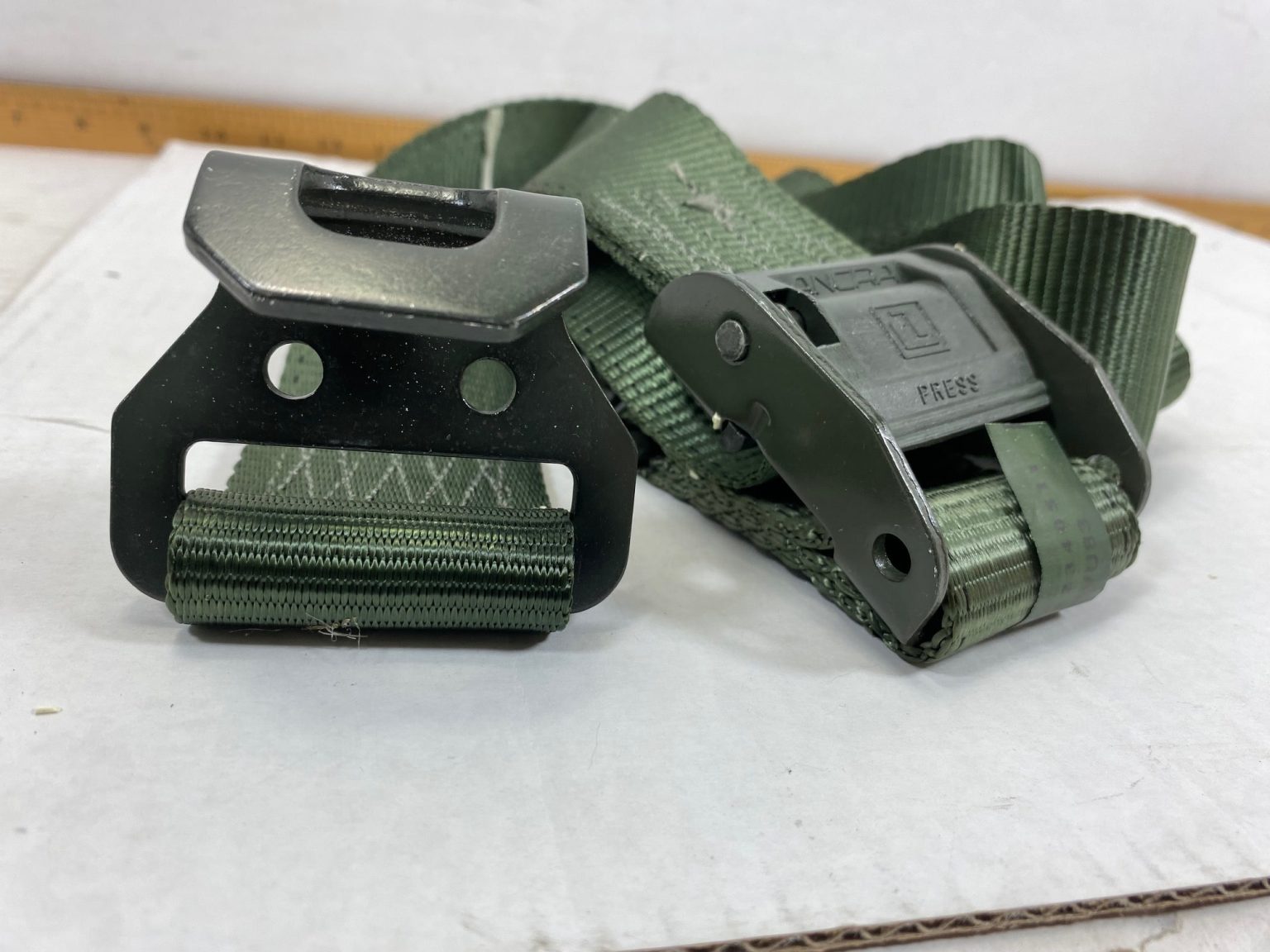 Tie-down Strap, Web Olive Drab