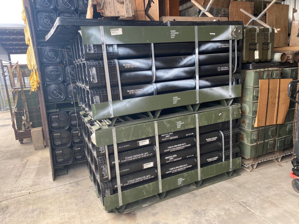 MK-66 Mod 4 Rocket Container - Omahas Army Navy Surplus
