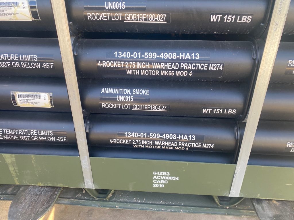 MK-66 Mod 4 Rocket Container - Omahas Army Navy Surplus