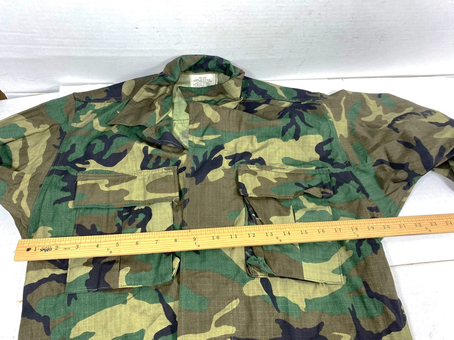 USMC Camo Shirt, Transitional Camo Small Short