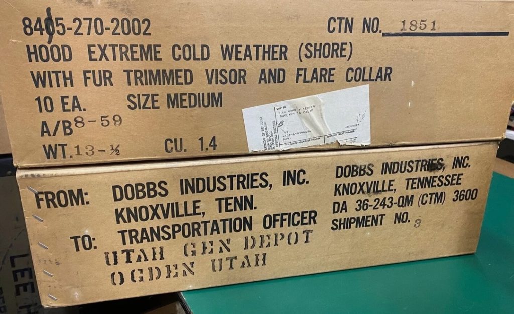 Shore Hood w/Fur Extreme Cold Weather, Medium - Omahas Army Navy Surplus