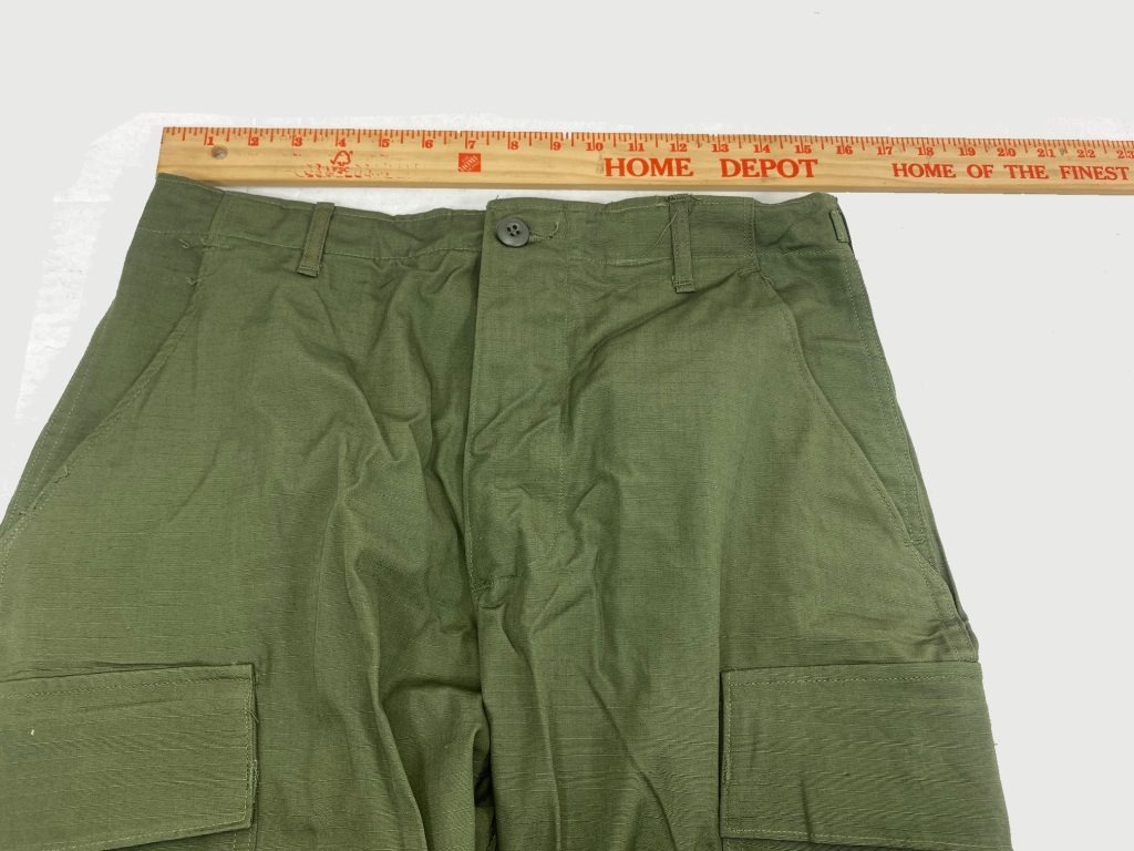 Vietnam Jungle Fatigue Pants, Small Long