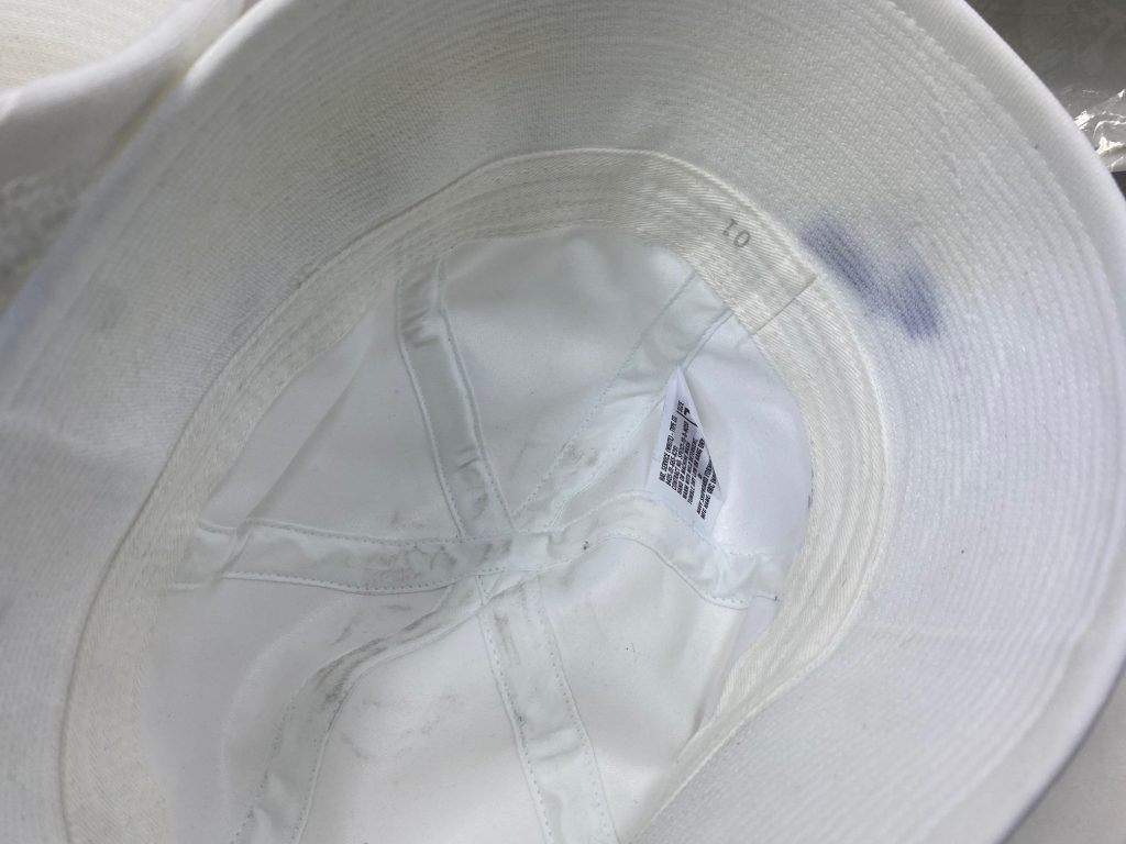 US Navy Dixie Cup (Enlist/Stamp) Sailor Hat 7 1/4 #3 STAINED - Omahas ...