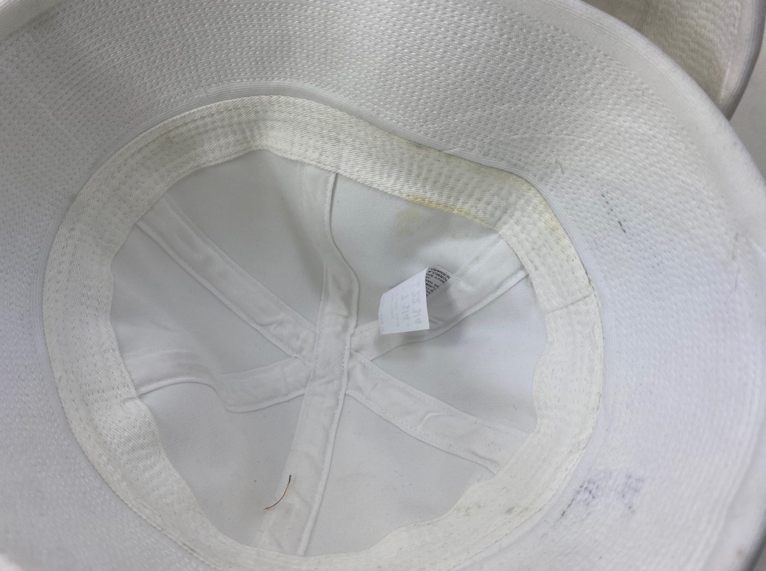 US Navy Dixie Cup (Enlist/Stamp) Sailor Hat 7 1/4 #3 STAINED - Omahas ...