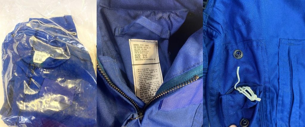 Military Blue Flightsuit, 32 Short New
