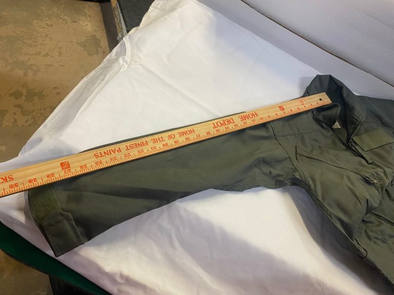 Military Sage Flightsuit, 32 Short New