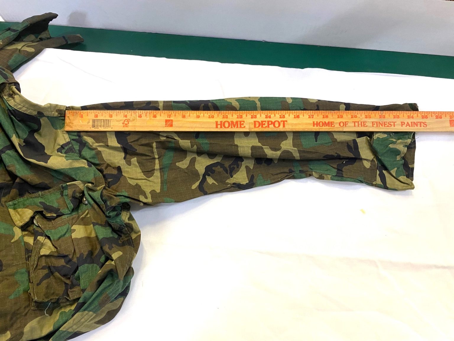 USMC Camo Shirt, Transitional Camo Small Long