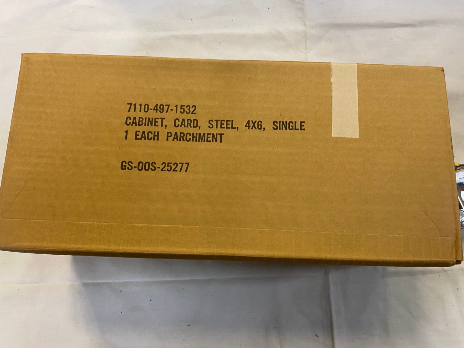 Buddy File Drawer, # 1532, 4 in X 6 in, Putty