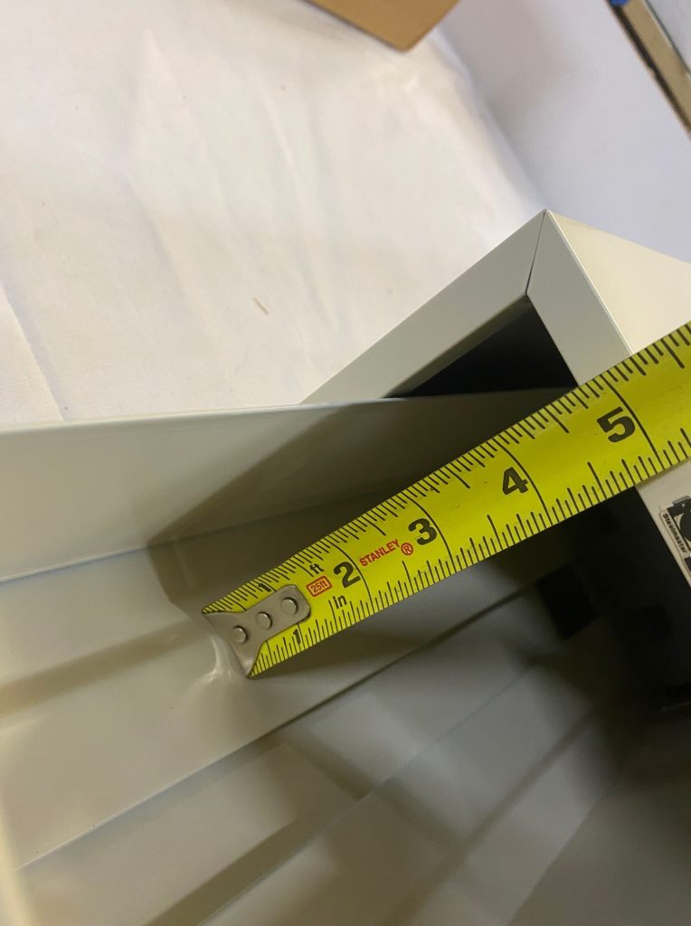 Buddy File Drawer, # 1532, 4 in X 6 in, Putty