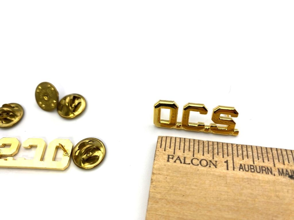 Officer Candidate Insignia, Gold, pair - Omahas Army Navy Surplus