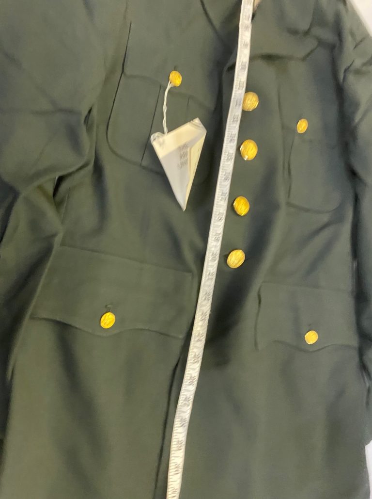 Army Class A Dress Coat, 40L NEW