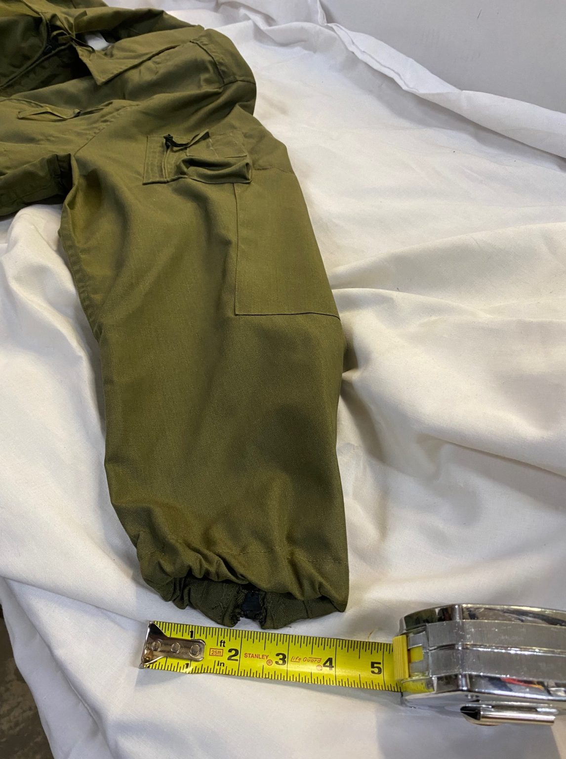 Crewman Vehicle Combat Coveralls, OD Large Short NEW - Omahas Army Navy ...