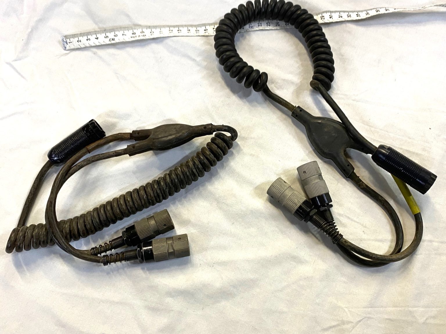 CVC Helmet Cord, Phone Connector - Omahas Army Navy Surplus