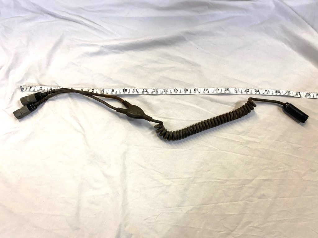 CVC Helmet Cord, Phone Connector - Omahas Army Navy Surplus