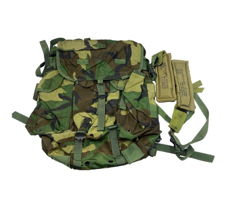 Unicor Alice Comms Equipment Pack, Woodland #1's - Omahas Army Navy Surplus
