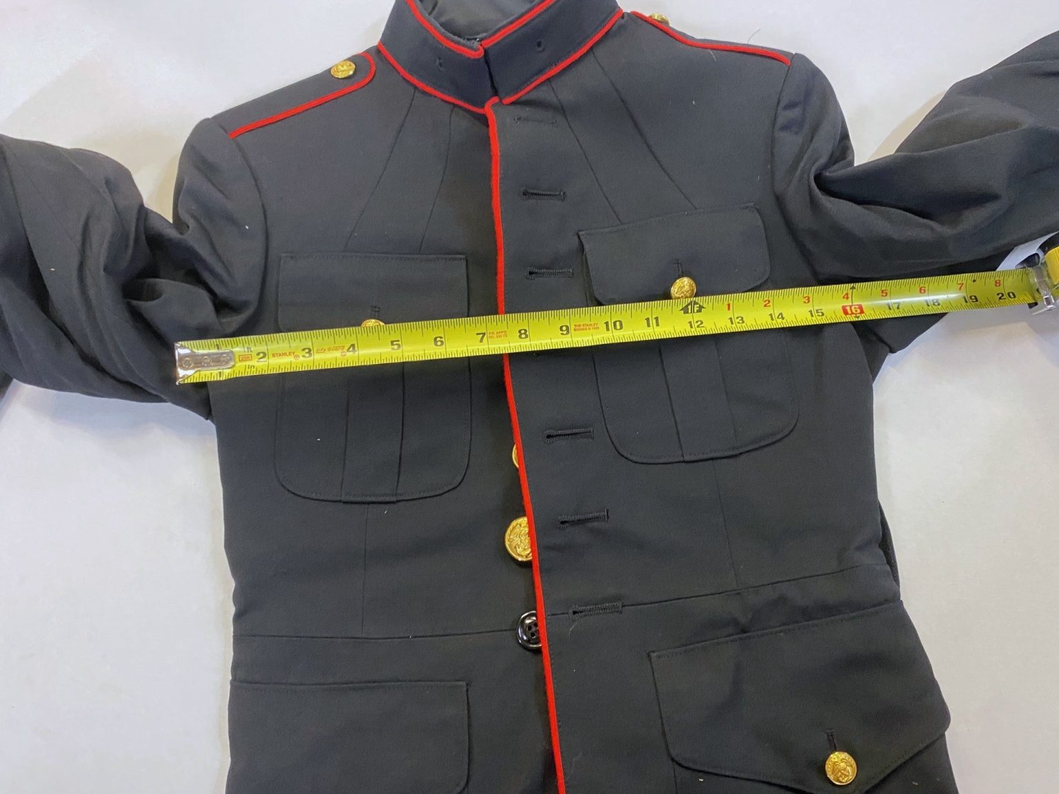 Usmc Dress Blue Tunic 35 Short