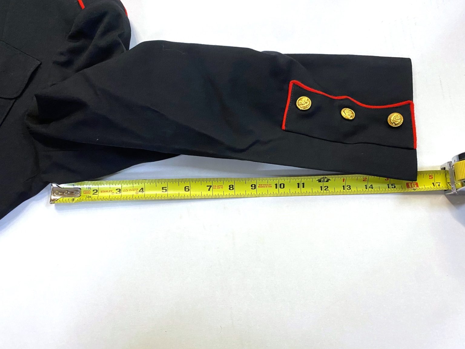 Usmc Dress Blue Tunic 37 X-Short