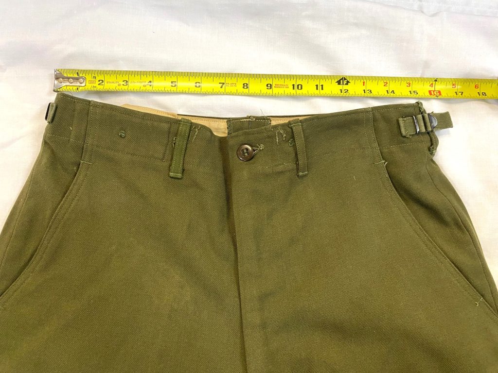 Wool Field Pants, Small Long Used Condition