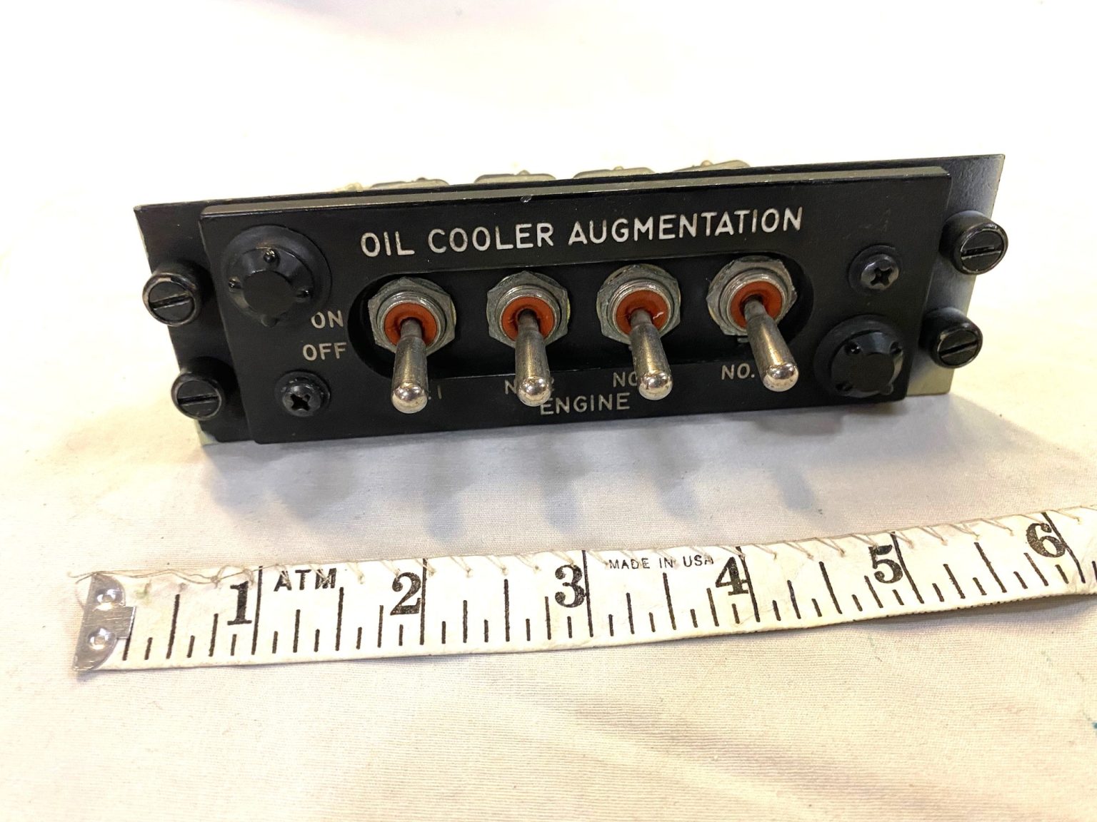 Oil Cooler Panel Switches, 1 only - Omahas Army Navy Surplus