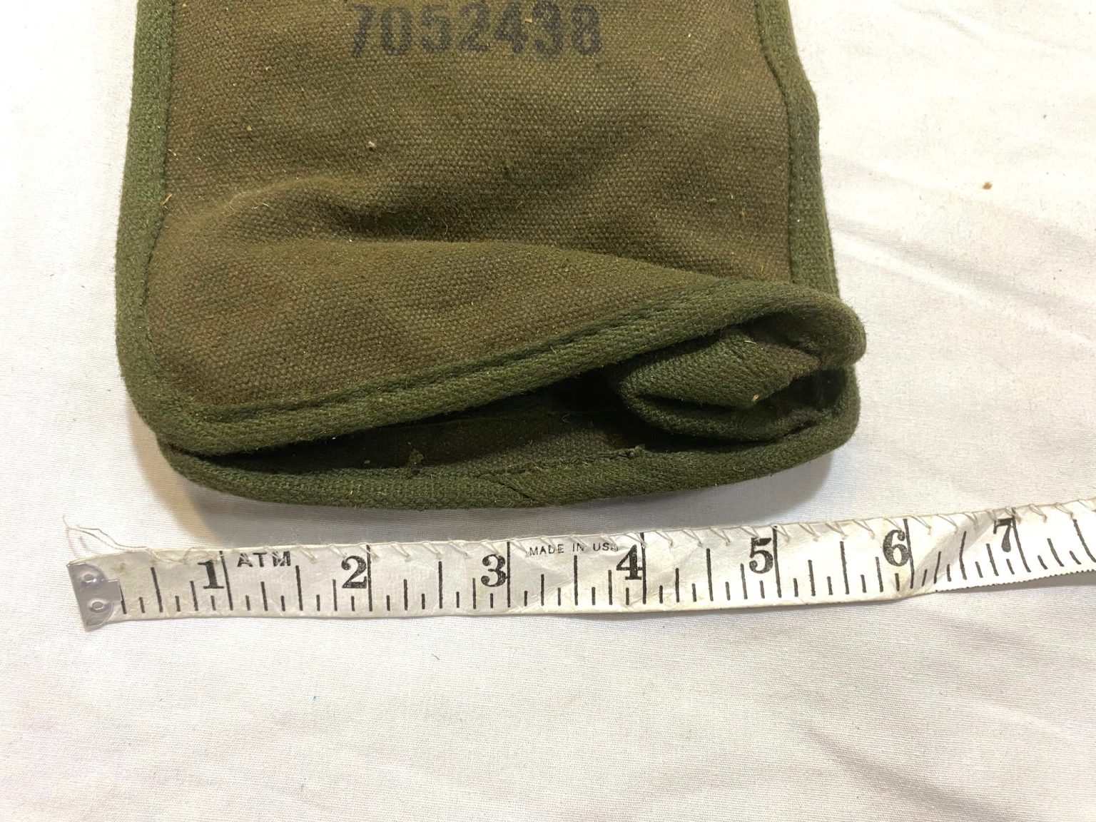 Grease Gun Mag Pouch, stained NOS - Omahas Army Navy Surplus