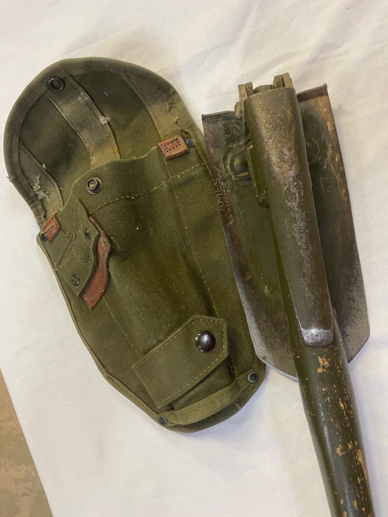 Modified E-Tool Shovel with Pick & Cover, 1 only