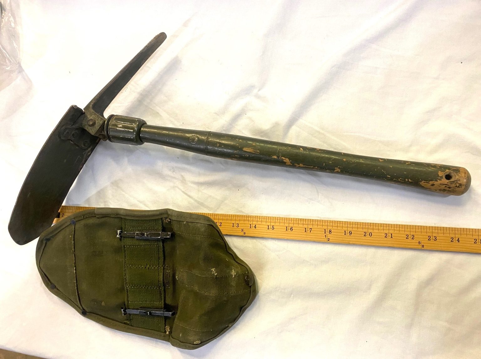 Modified E-Tool Shovel with Pick & Cover, 1 only