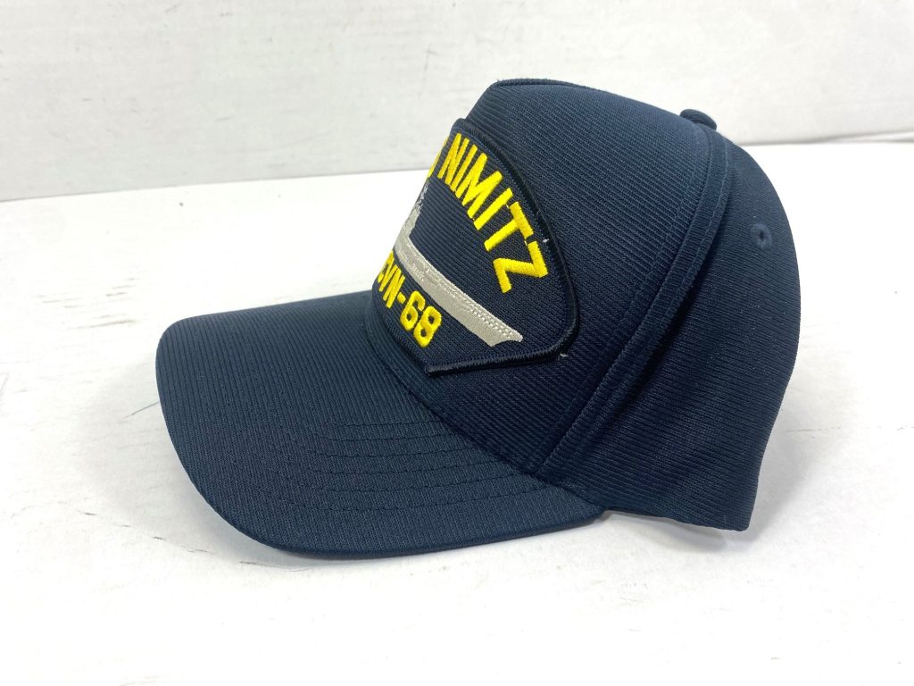 USS NIMITZ Ship Cap, CVN-68 - Omahas Army Navy Surplus