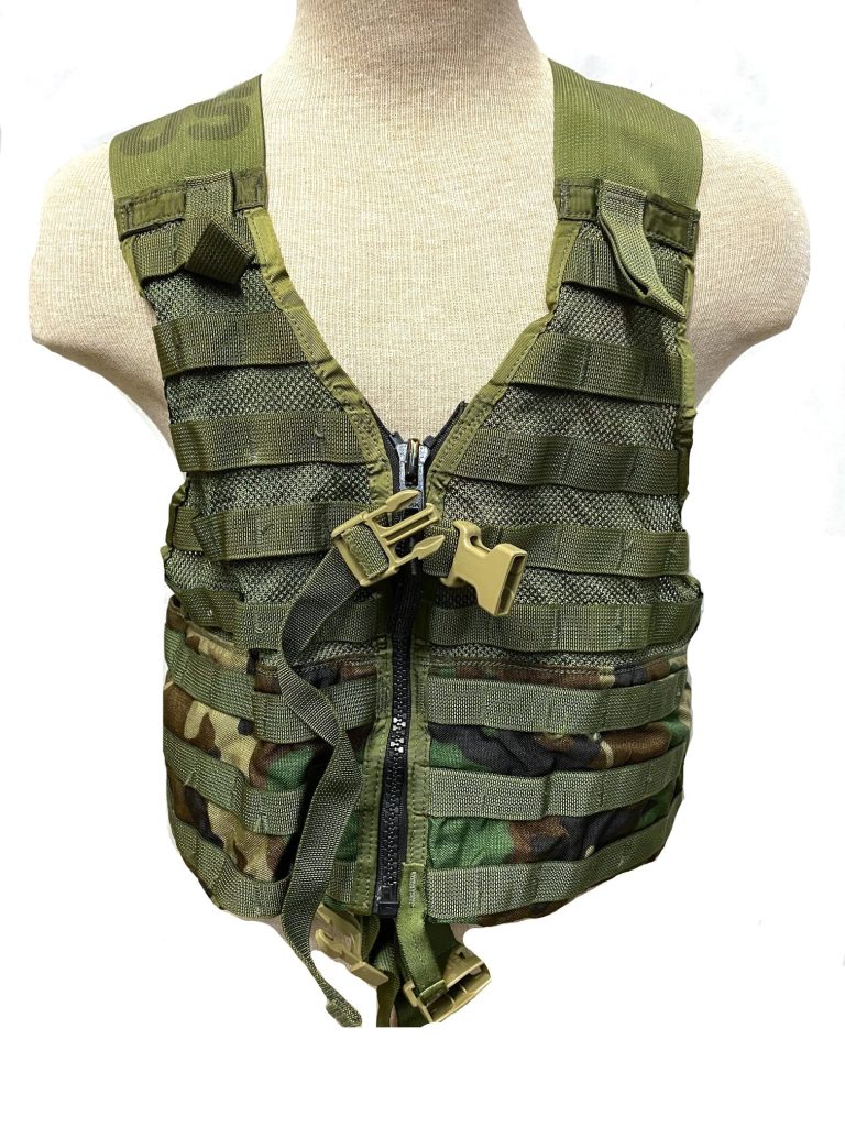Molle Woodland Flex Vest, used - Omahas Army Navy Surplus