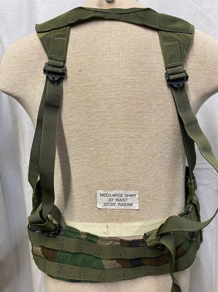 Molle Woodland Flex Vest, used - Omahas Army Navy Surplus