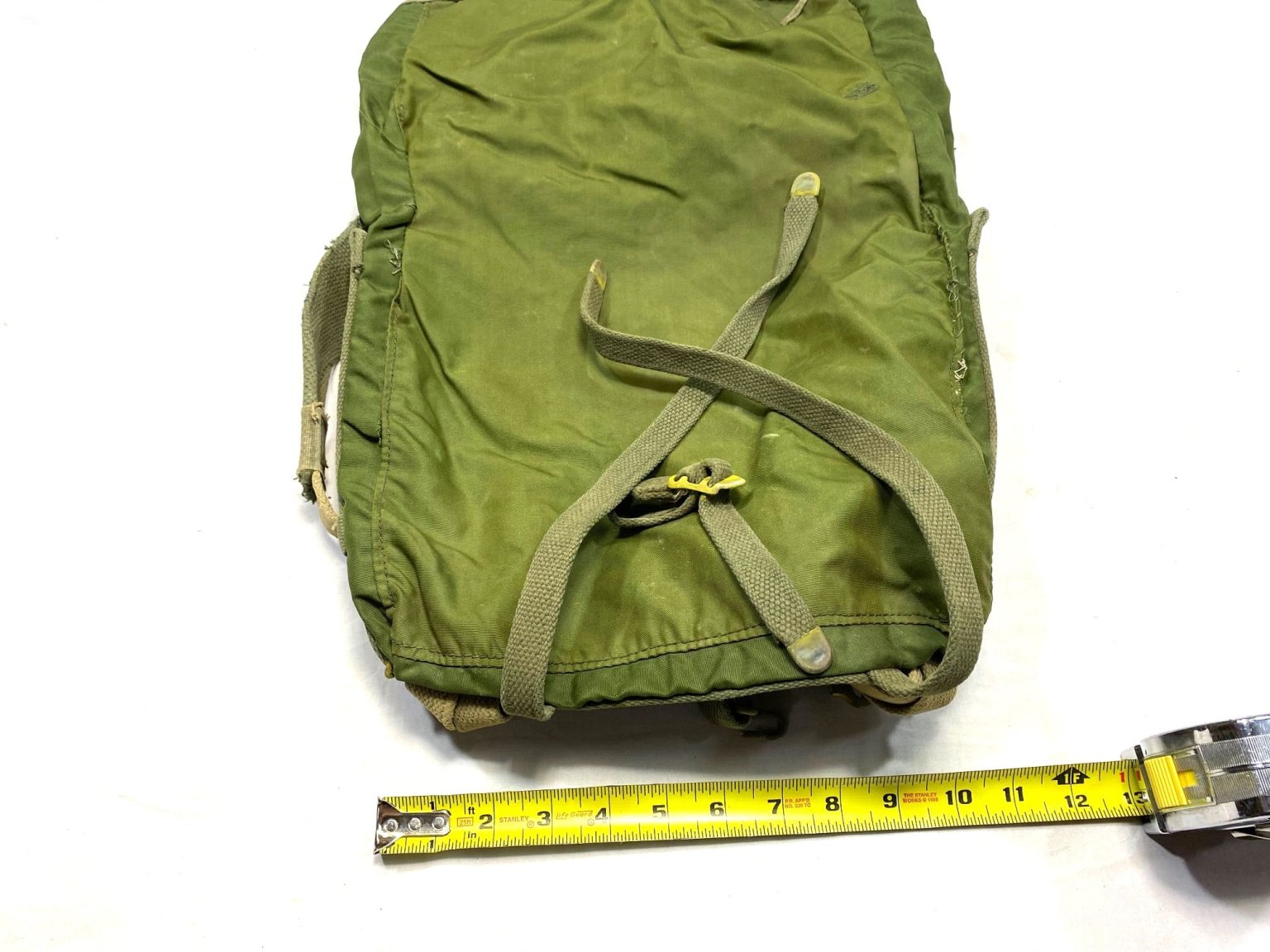 USMC Haversack Top, Vietnam Nylon Canvas used condition