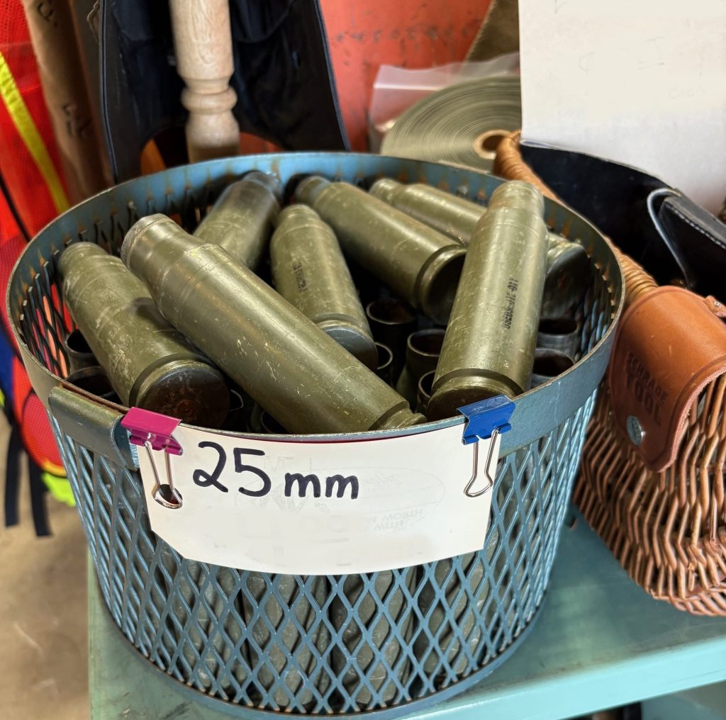 25mm Shell Casing - Omahas Army Navy Surplus