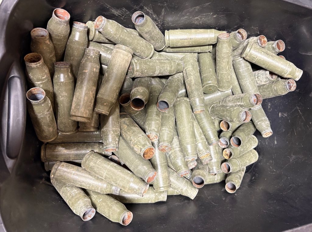 25mm Shell Casing - Omahas Army Navy Surplus