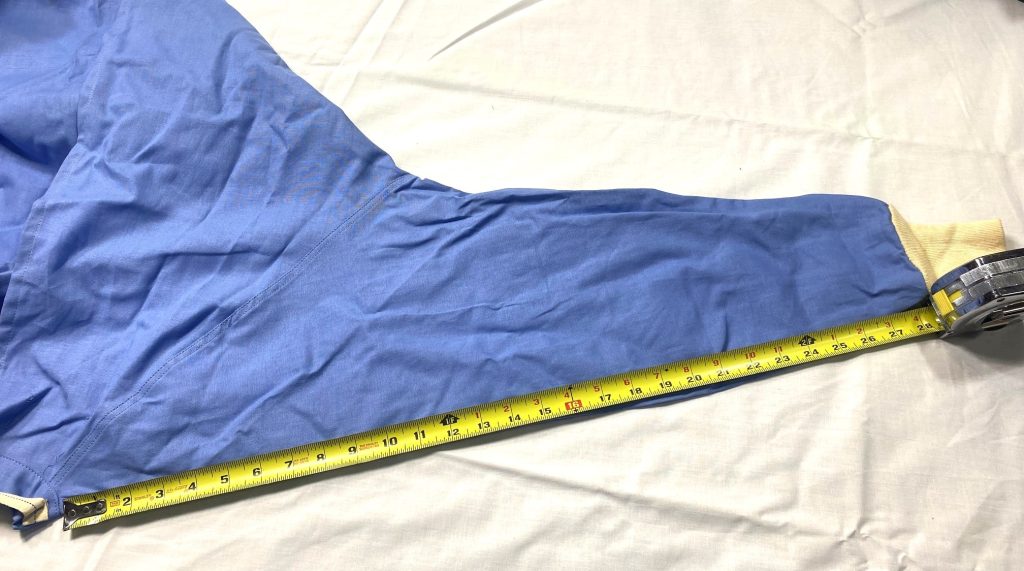 Scrub Gown, Blue - Omahas Army Navy Surplus