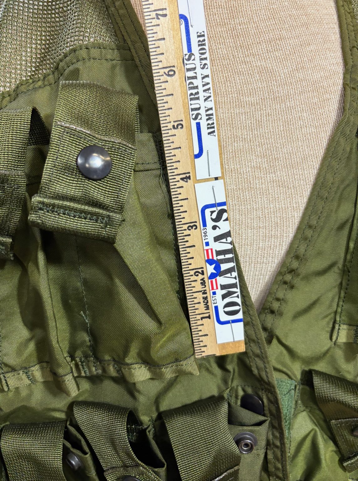40mm Rifle Grenade Vest, Medium - Omahas Army Navy Surplus