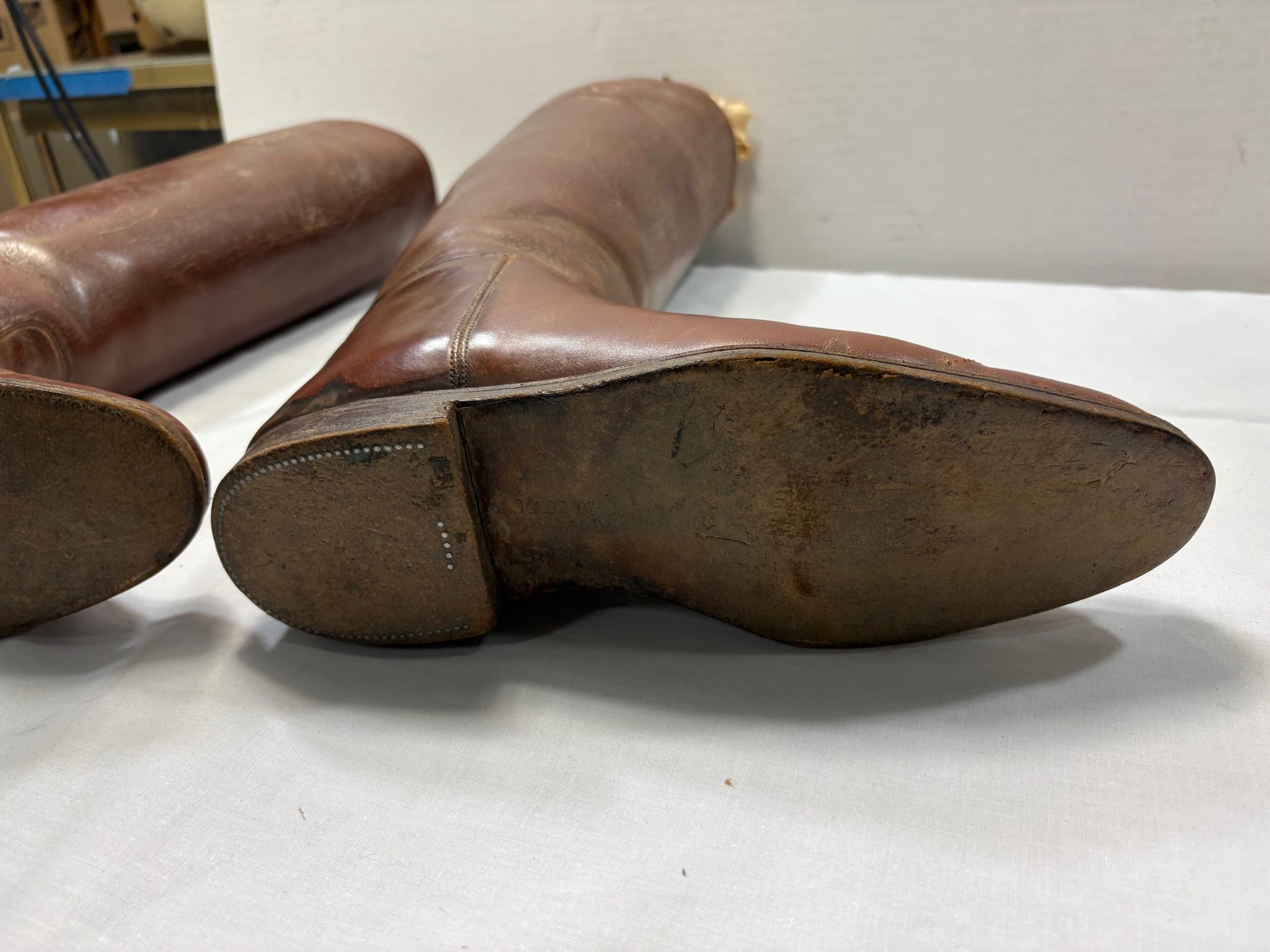 English Colt 5178 Leather Riding Boots, 1 only - Omahas Army Navy Surplus