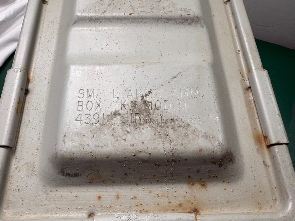 20mm Ammo Box Gray - Omahas Army Navy Surplus