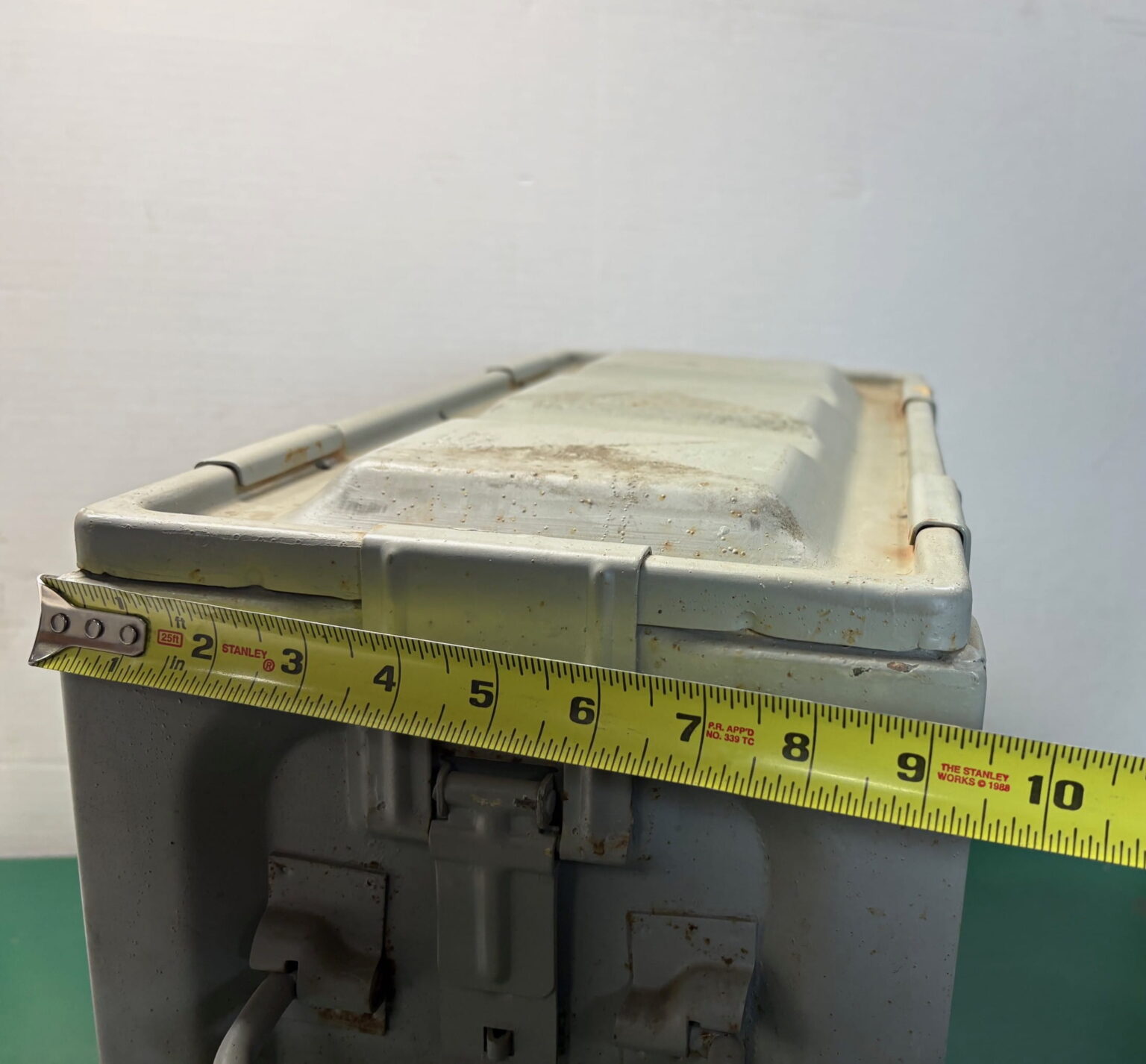 20mm Ammo Box Gray - Omahas Army Navy Surplus